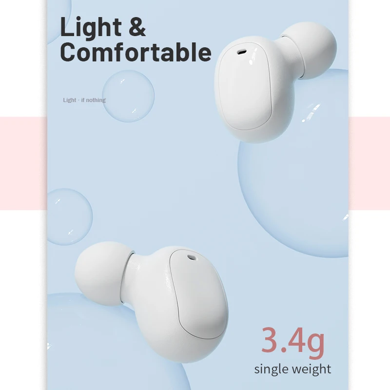 SIBYL TWS Wireless Earphones - Noise Cancelling Headsets