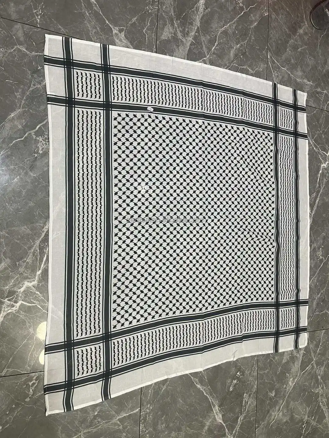 Men Shemagh Keffiyeh Scarf Palestinian Yaser Arafat Style Keffiyeh Head ...