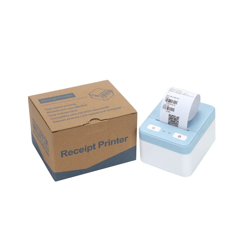 Pos Printer 2 Inch Desktop Thermal Printer 58mm Receipt Printer With ...