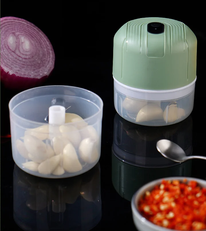 Sharp Blade Food Processor Mixer Kitchen Portable Electric Garlic ...