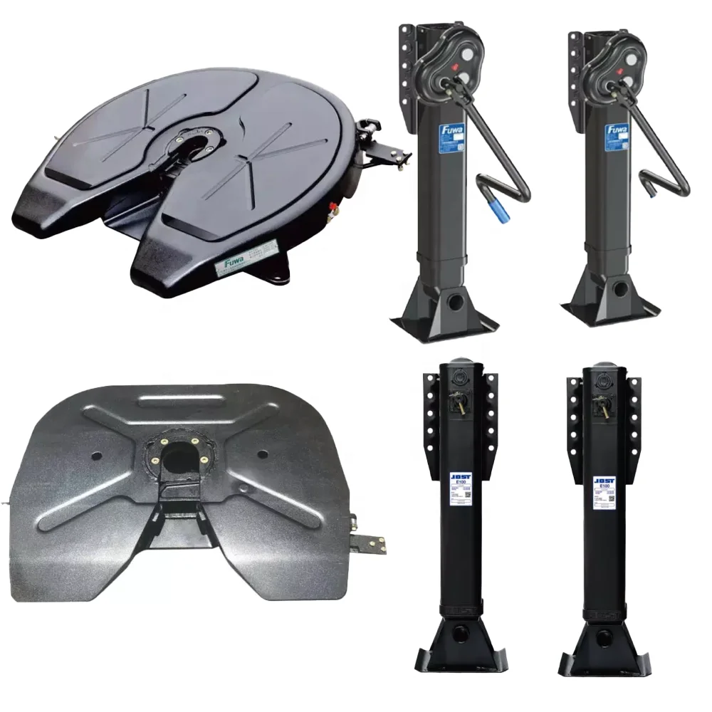 Welding Trailer Landing Gear Semi Trailer Parts 28t Landing Gear ...