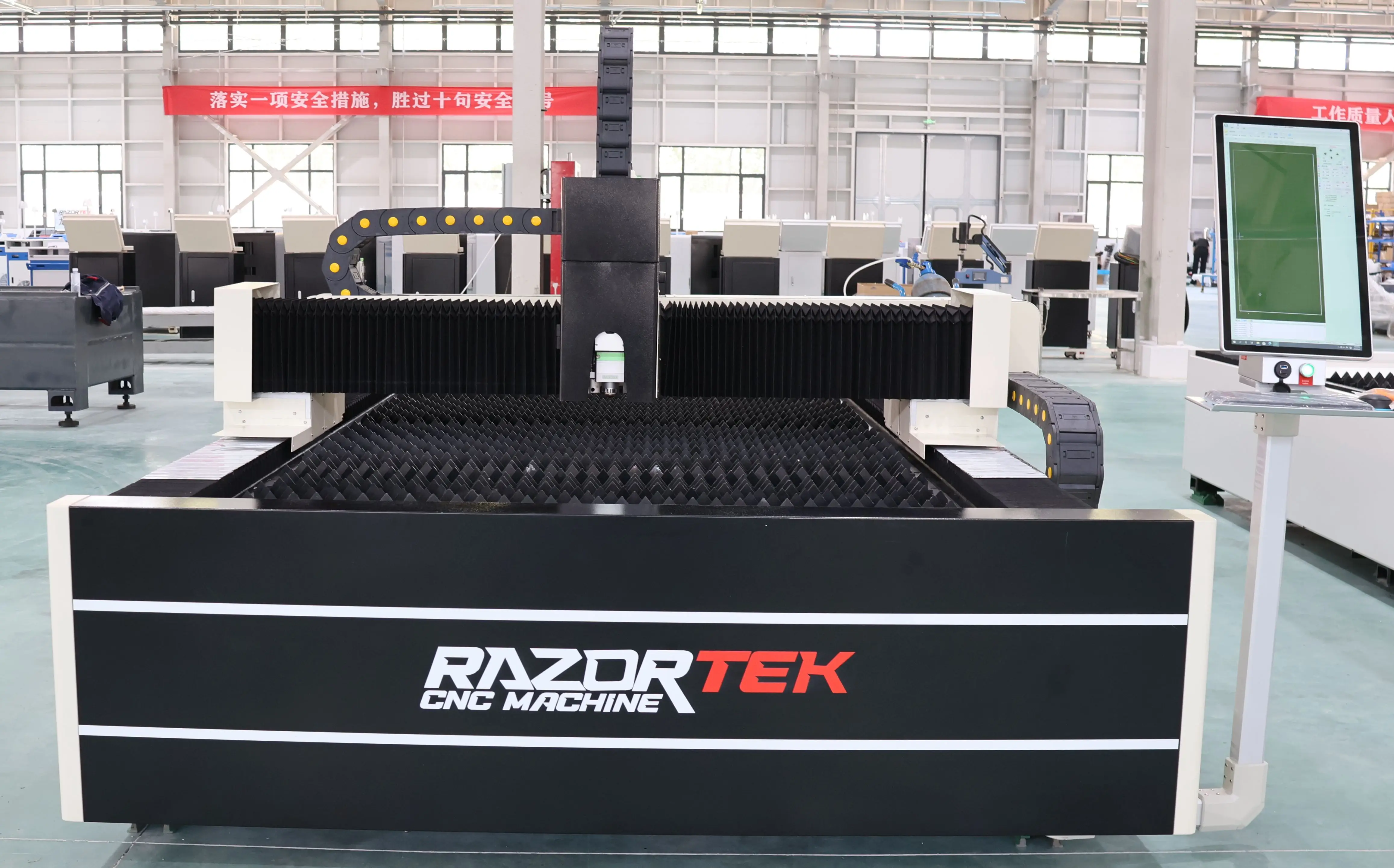 1000w Raytools Laser Head S&a Water Chiller Raycus Generator Cnc Fiber ...