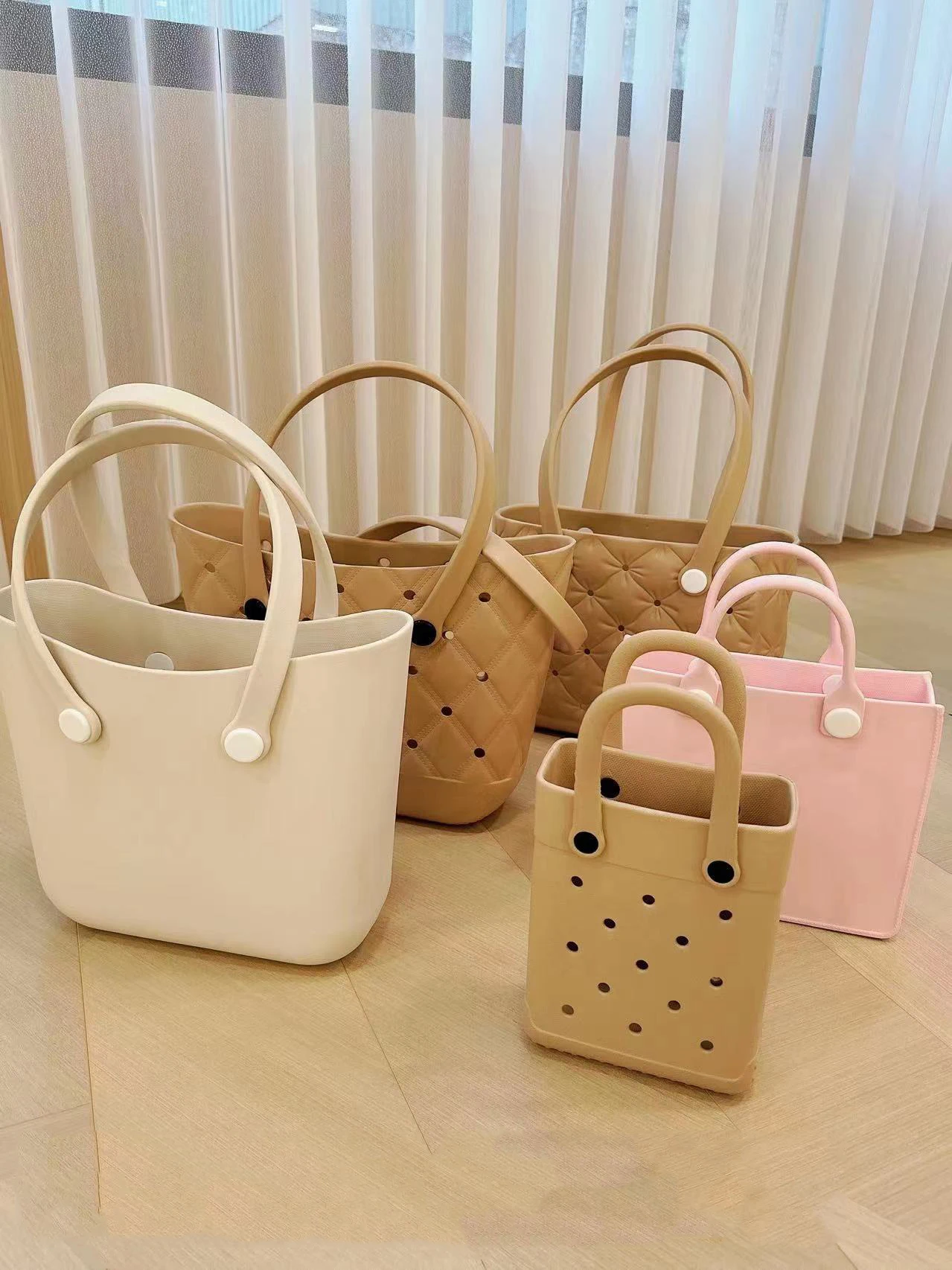 2023 Custom/wholesale Designer Xl Croc Bags Women Summer Waterproof ...