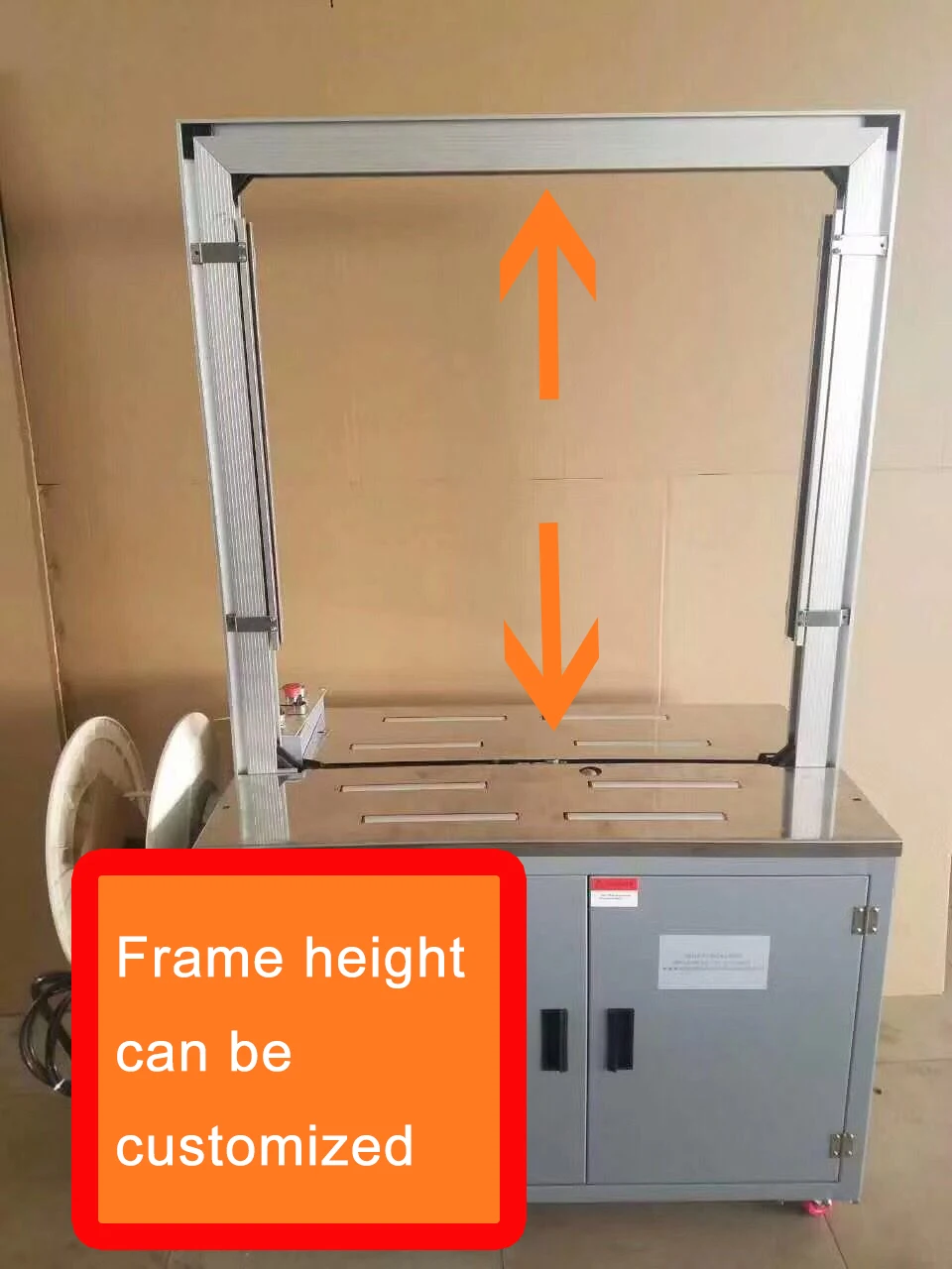 Simple Operation Automatic Strapping Machine Arch Size W 800mm*H 600mm With CE| Alibaba.com
