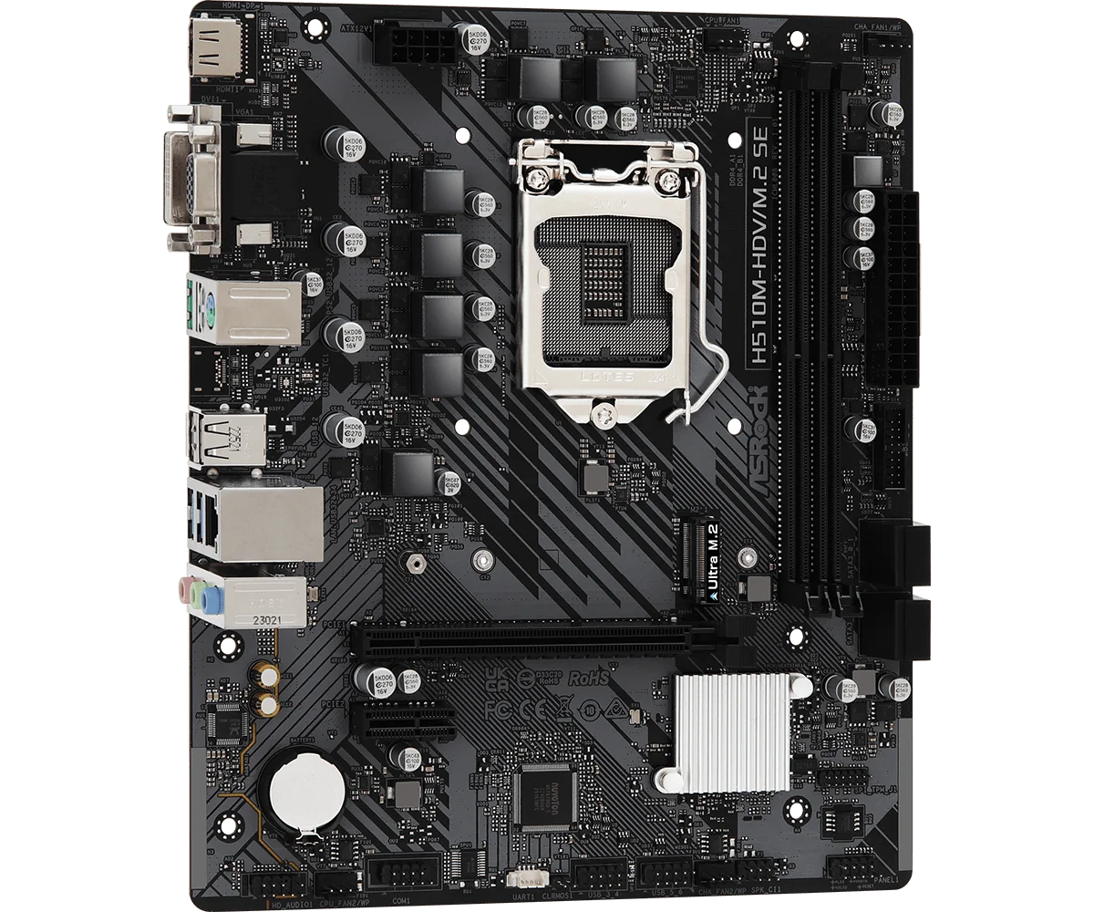 Asrock H510M-HDV/M.2 SE - Versatile Motherboard for 11th Gen