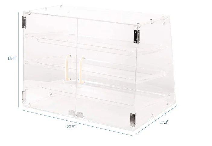 Custom Acrylic Bakery Counters Bread Display Cabinets Baking Display ...