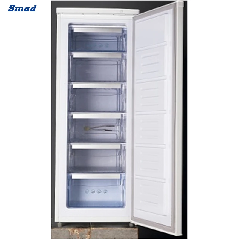 All Drawer Upright Single Solid Door Freezer for Home Kitchen