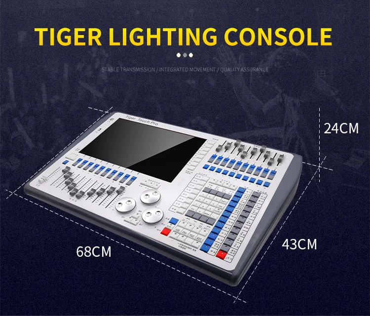 Tiger Touch Pro - Advanced DMX512 Lighting Control Console