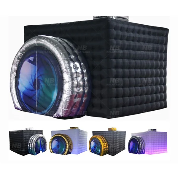 Customized Inflatable Camera Photobooth Cabin Tent 360