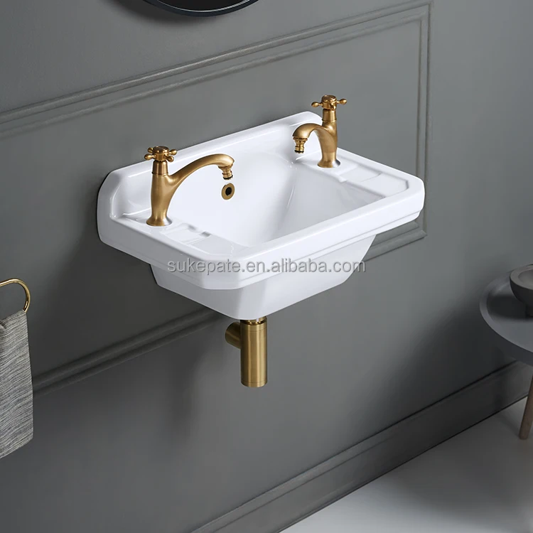 Traditional Old Antique London Pedestal Basin Uk Vintage Classic Full ...