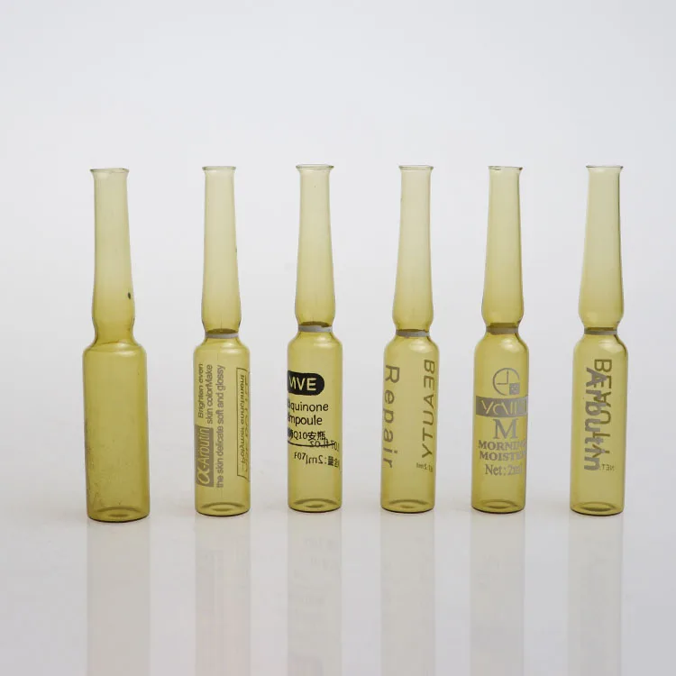 1ml 2ml 3ml 5ml 10ml Amber And Clear Injection Vials Glass Ampoules ...
