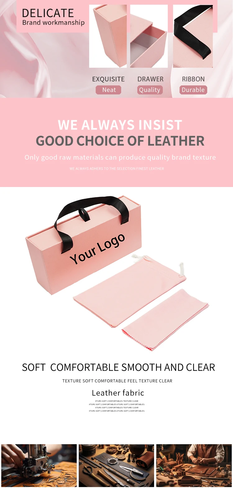Luxury Sunglasses Case Gift Drawer Box Eyeglass Set Sunglasses Package ...