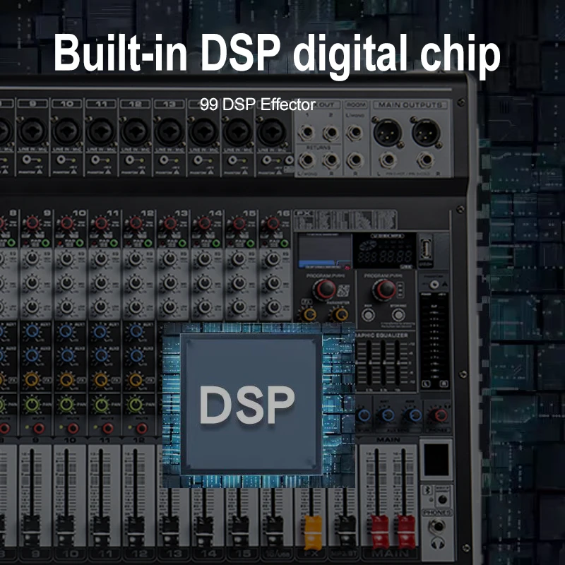 Nuoxun Professional Audio Mixing 99 Dsp Effects Digital Mixig Sound ...