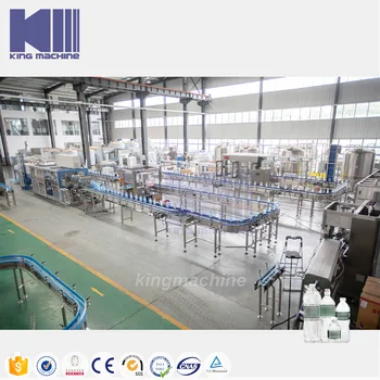 Complete 3 In 1 Full Automatic Bottling Line Pure Coconut Water Bottle Filling Bottling Machine ...