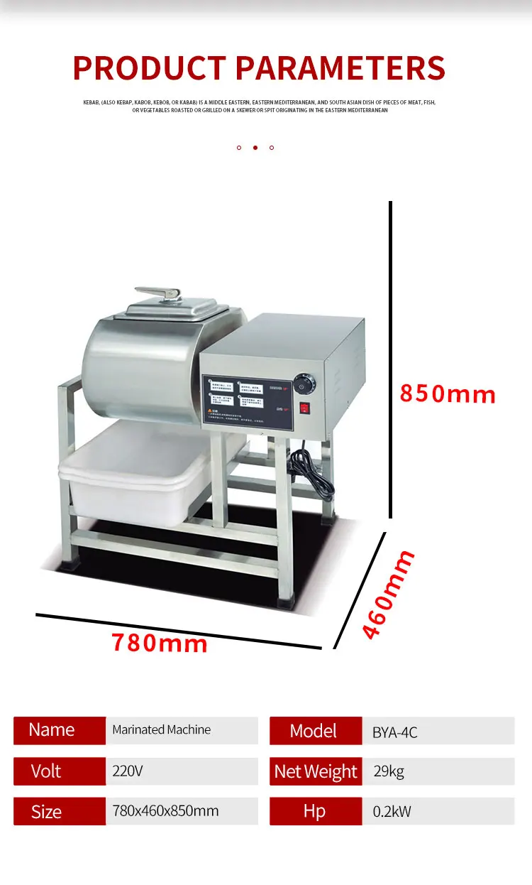 Efficient Meat Marinating with Bochang’s KFC Kitchen Vacuum Machine