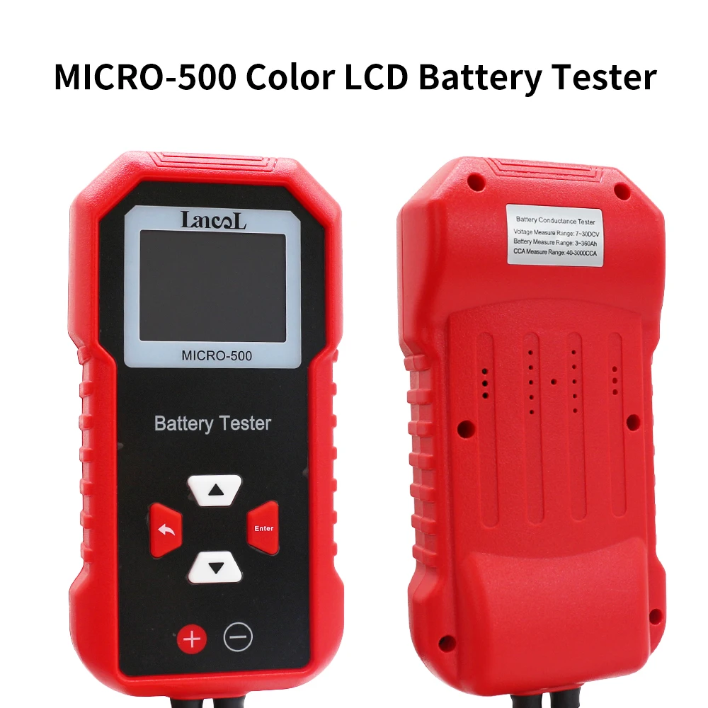 Lancol Digital 12V Battery Tester - Reliable Automotive Testing