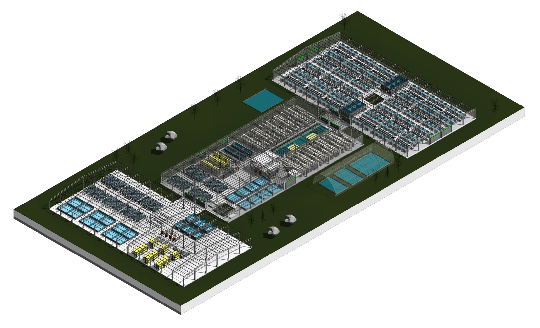 Recirculating Aquaculture Fish Farming RAS System for Crayfish Shrimp ...