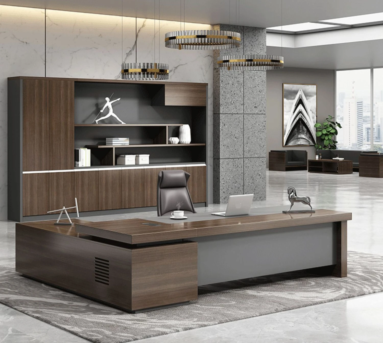 Executive Desk Office Table boss Executive Desk l Shaped Office Table l ...