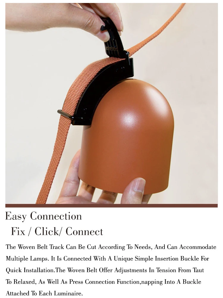 Modern 24V DC Indoor LED Linear Flexible Belt Track Light