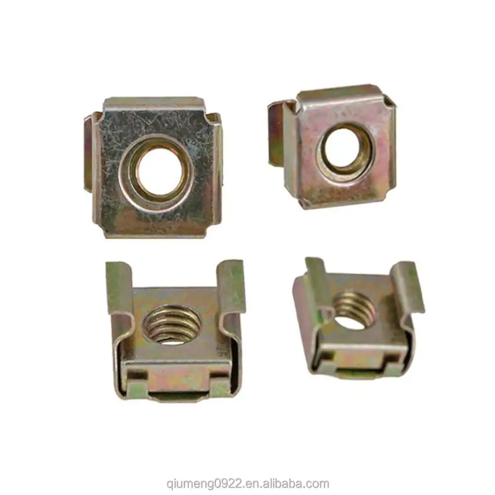 Server Rack Cabinet PC Rackmount Captive Cage Nuts M5 M6 Carbon Steel ...