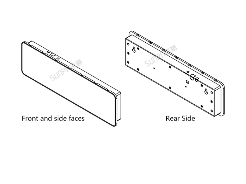 SUNPN 4-20ma/RS485/profinet Communication Screen Industrial Equipment ...