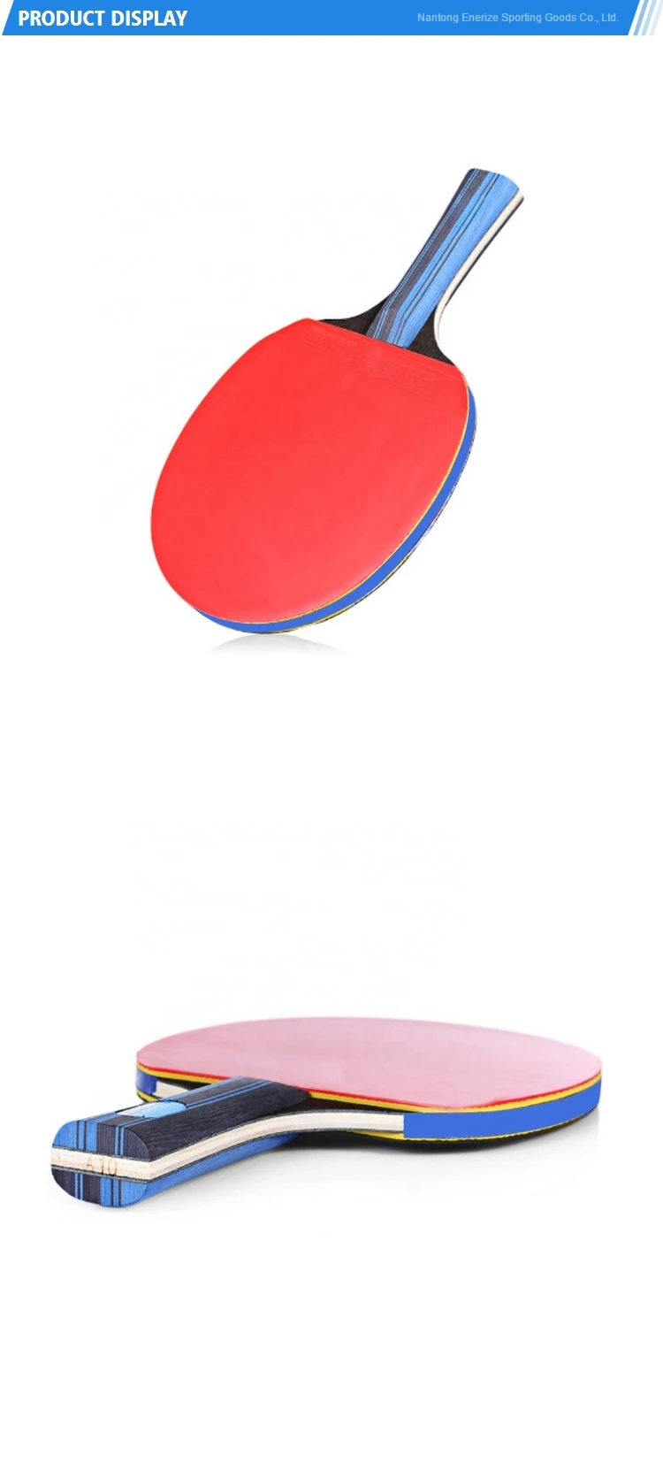 Professional Table Pingpong Handles Short Handle Table Tennis Racket ...