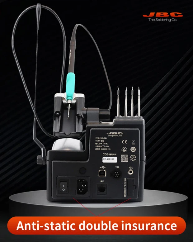 JBC CD-2SHQF Precision Soldering Station - Rapid Temperature Change