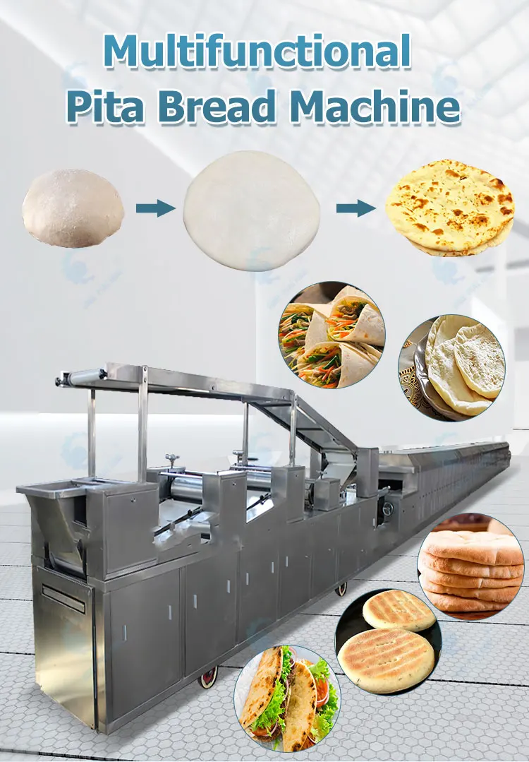 Pakistan Roti Paratha Lebanese Pita Bread Machine Maker