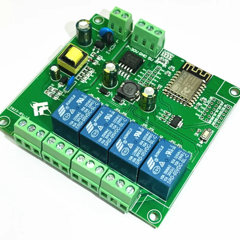 Esp8266 Wif 4 Channel Relay Module Esp-12f Wifi Development Board Dc 5v ...