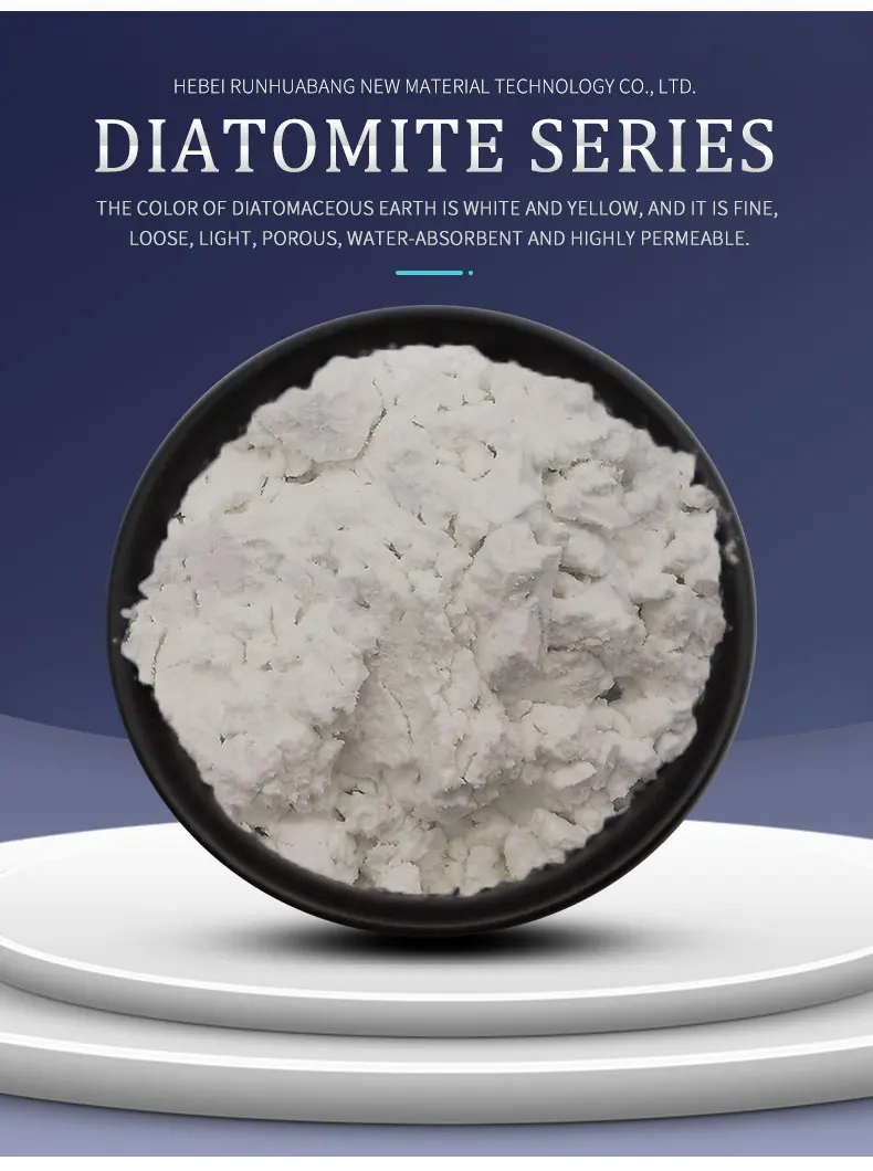 Minerals Flux Calcined Diatomaceous Earth Powder Celite 25 Kg Bag