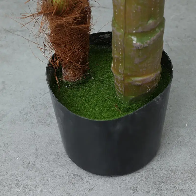 Artificial Fake Tree Plants Grass Plastic Large Palm For Decoration ...