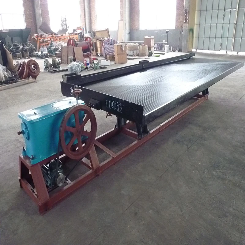 High Recovery Alluvial Gold Mining Machine - 6S Shaking Table