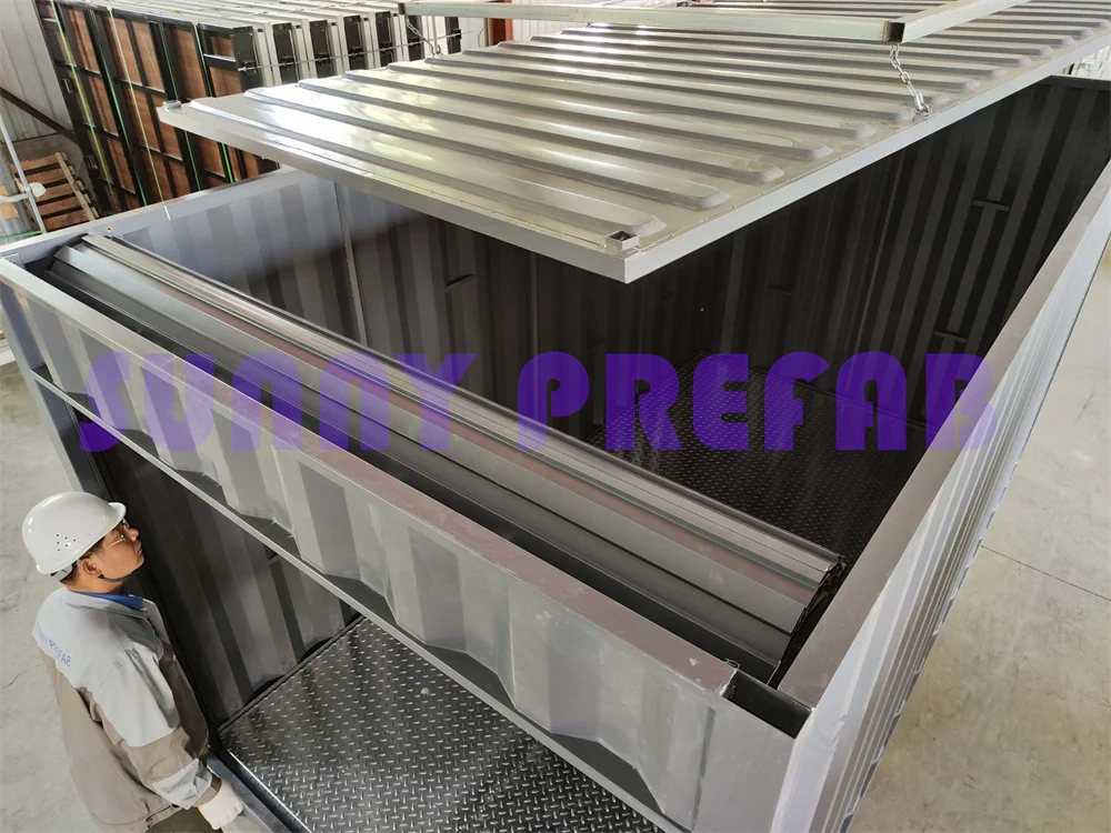 SUNNY DEMOUNTABLE Steel Storage Containers - Portable & Stackable