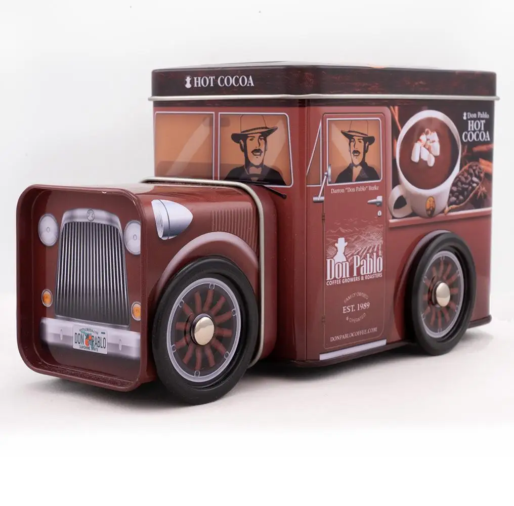 Factory Custom Car Shaped Kids Playing Card Storage Boxes Truck Tins ...