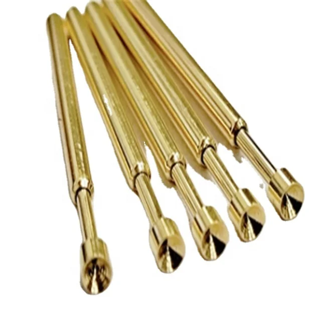 Brass Spring Loaded Power Electrical Contact - Pogo Pin