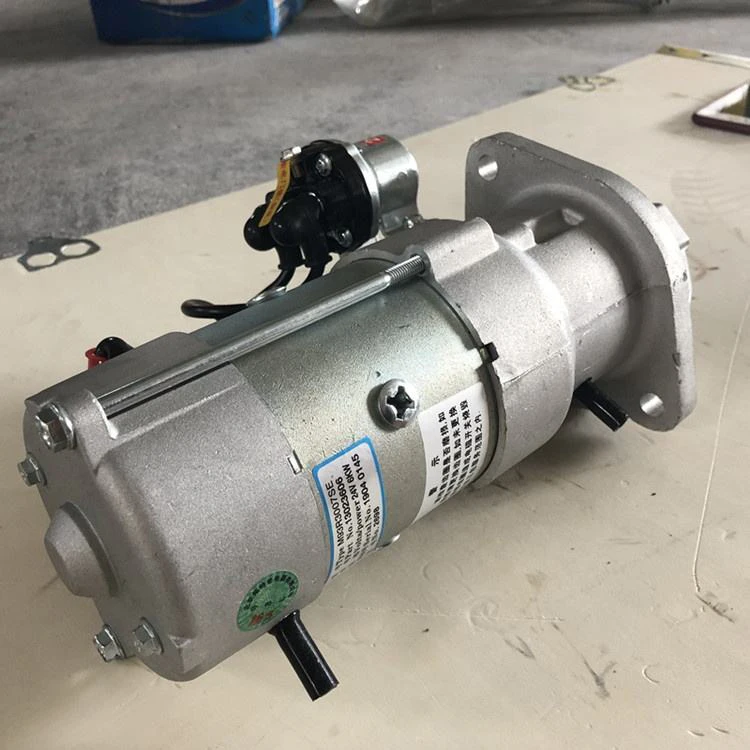 Original Weichai WP6G125E21 Diesel Engine Spare Parts Starter Motor ...