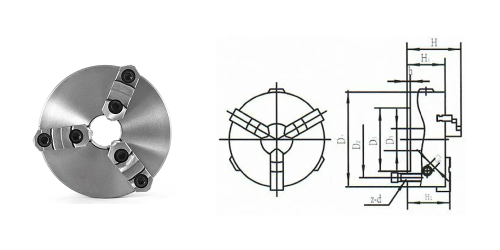K11 Series Reversible Two-piece Jaws Cylindrical Adapter Mount Manual ...