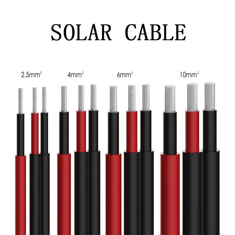 Photovoltaic Cable Pv1-f 1.5 Square Meters Photovoltaic Cable Solar Dc ...