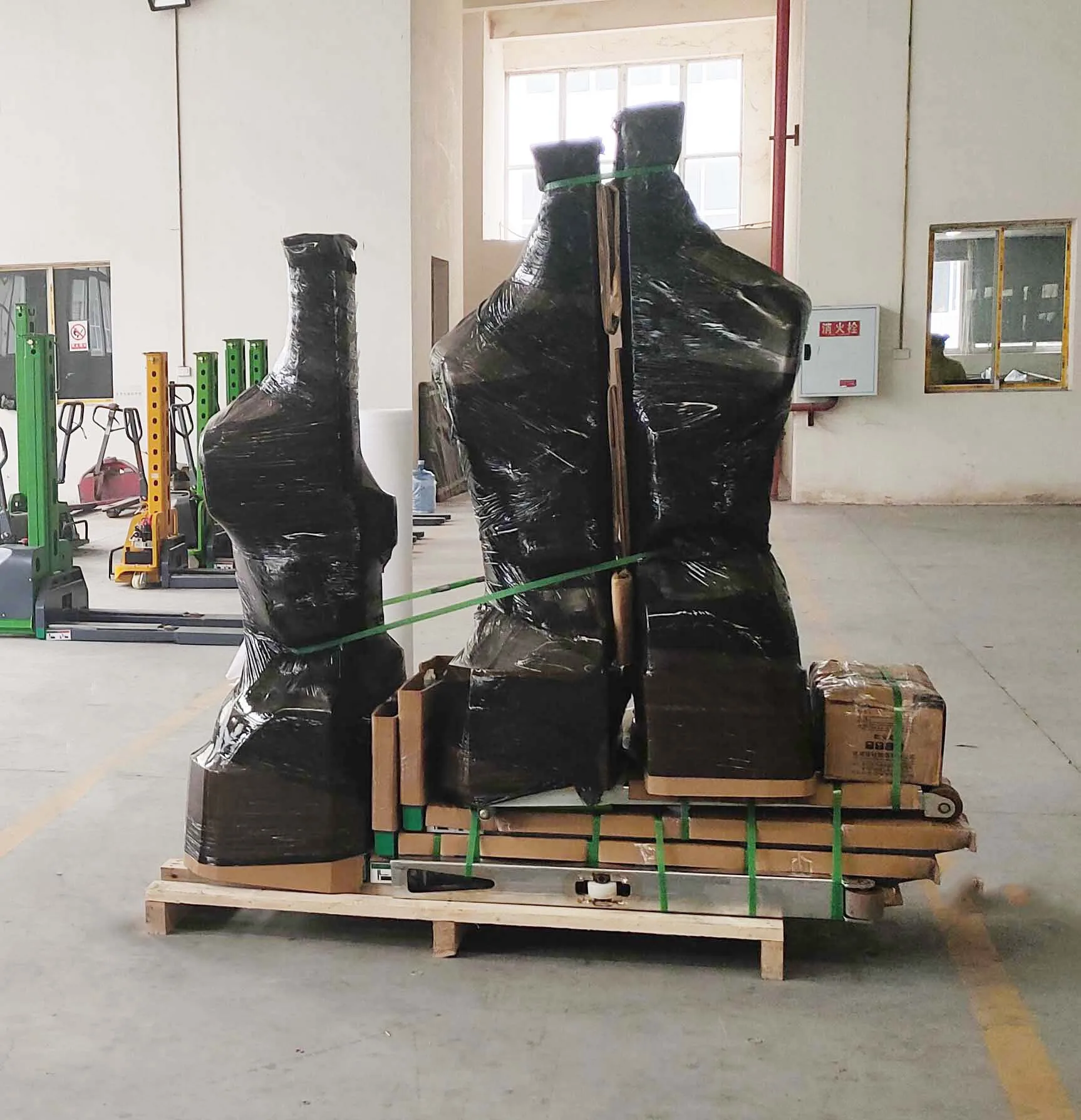 Fully Electric Powered 500kg 1000kg Self Loading Pallet Stacker Self ...