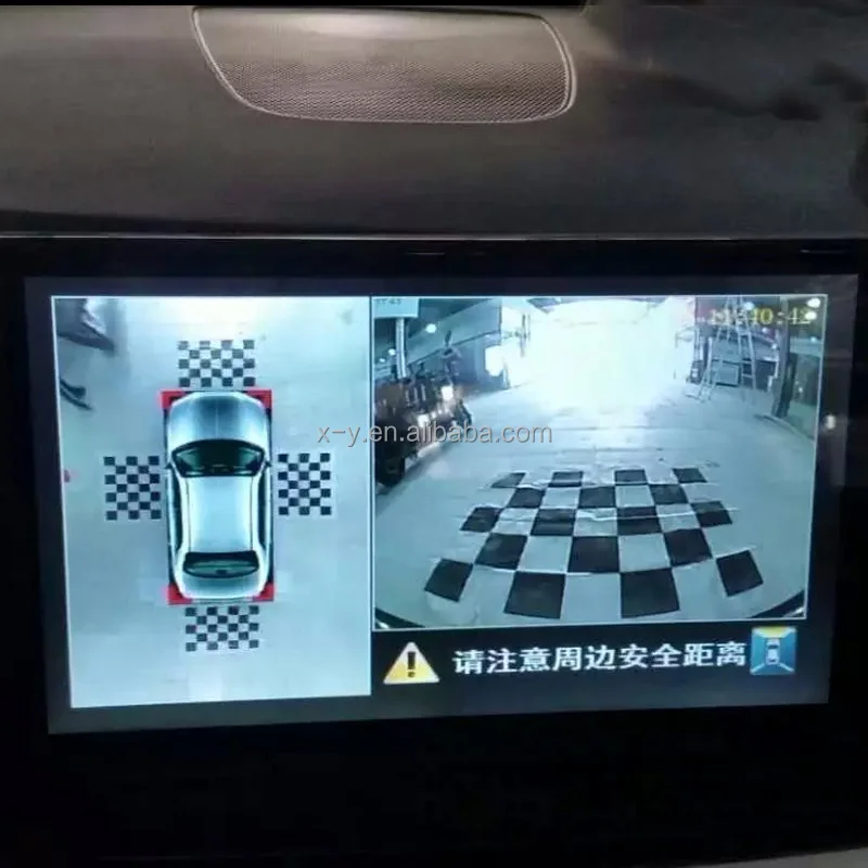 Super 3d 360 Camera System Parking Camera Install Cloth Bird View Test ...