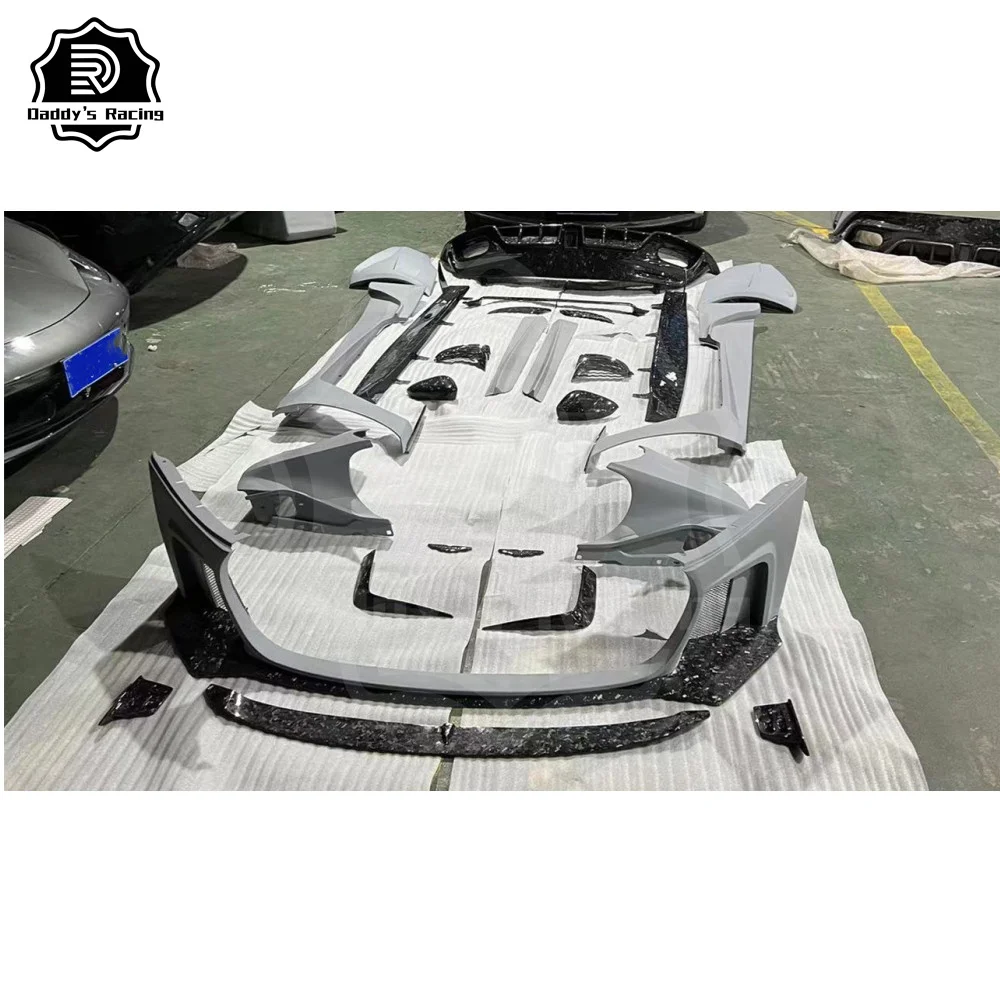 Msy Style Portion Carbon Fiber Body Kit Fit For Aston Martin Db11 Side ...