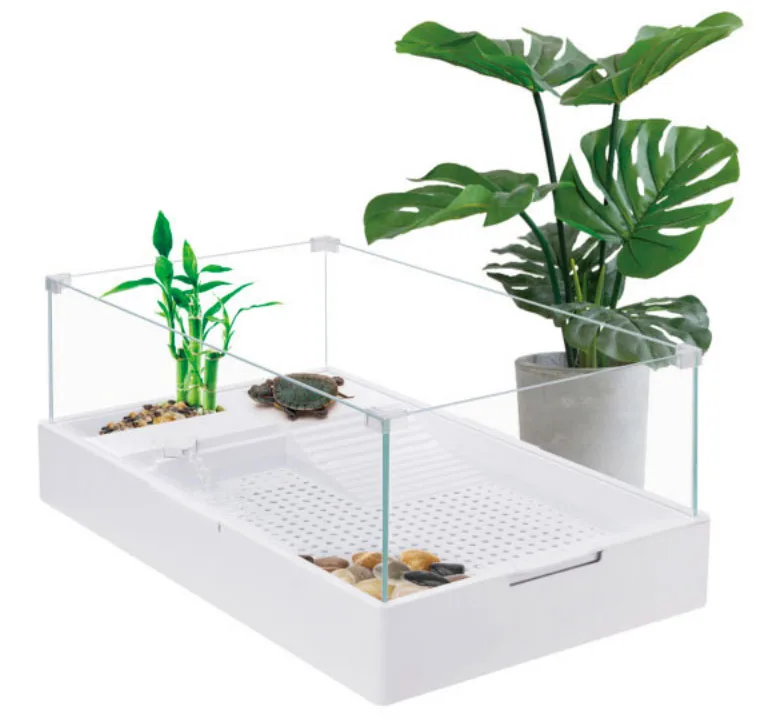 SOBO Turtle Tank Breeding Box - Sustainable Glass Aquarium