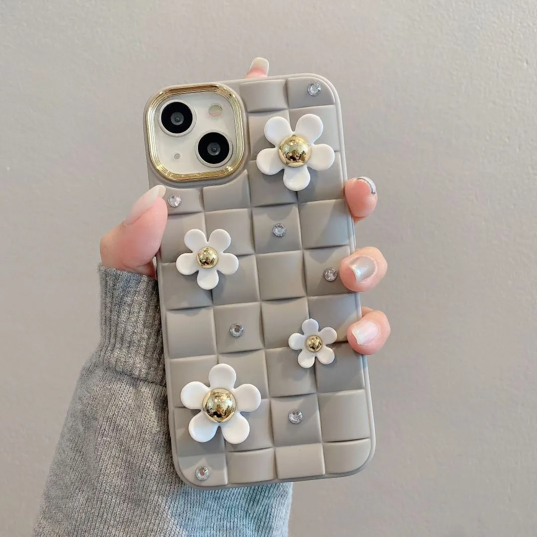 Fancy Flower Phone Cases for Iphone & Samsung Models