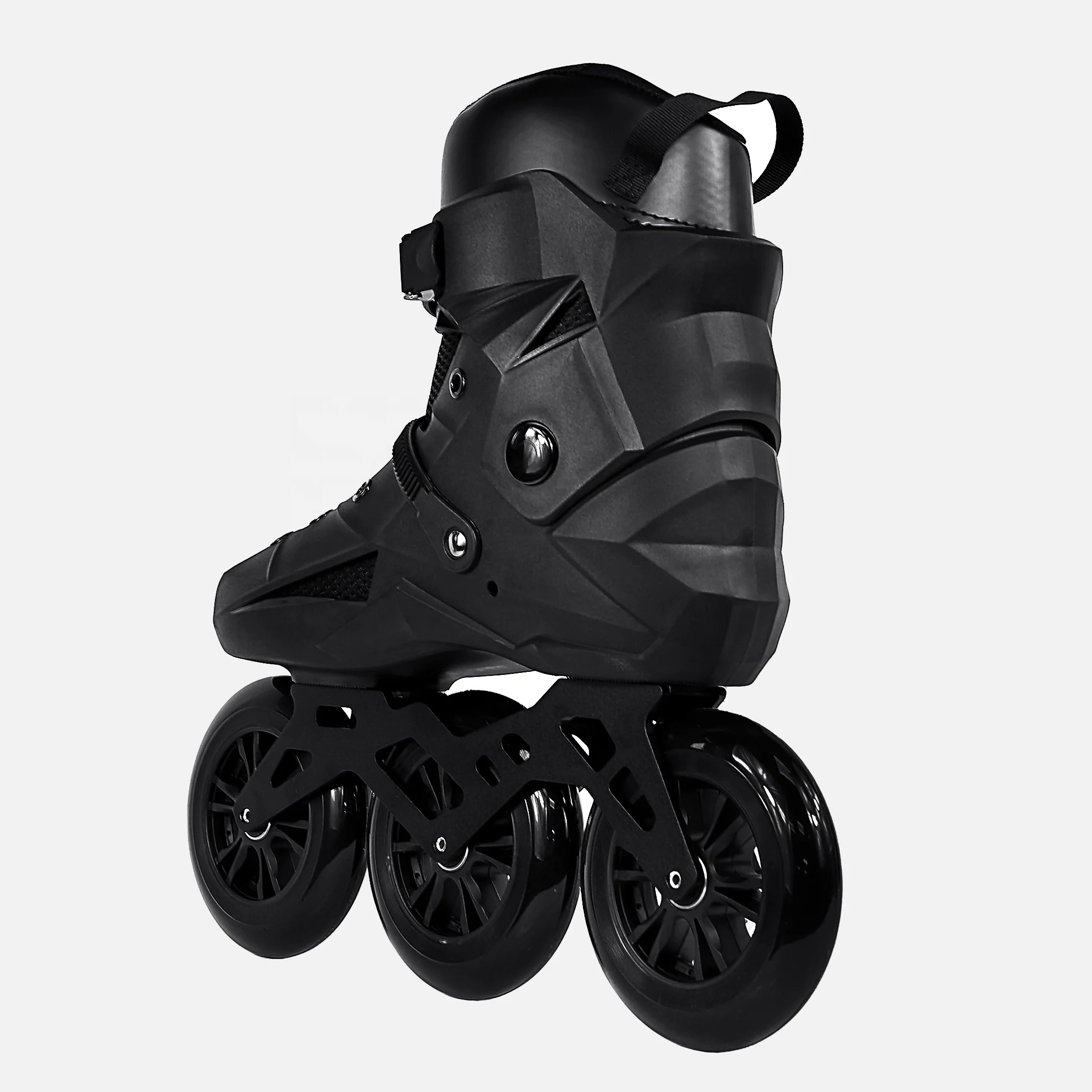 Big Wheel Adult Inline Roller Skates with Aluminum Chassis & 70mm ...