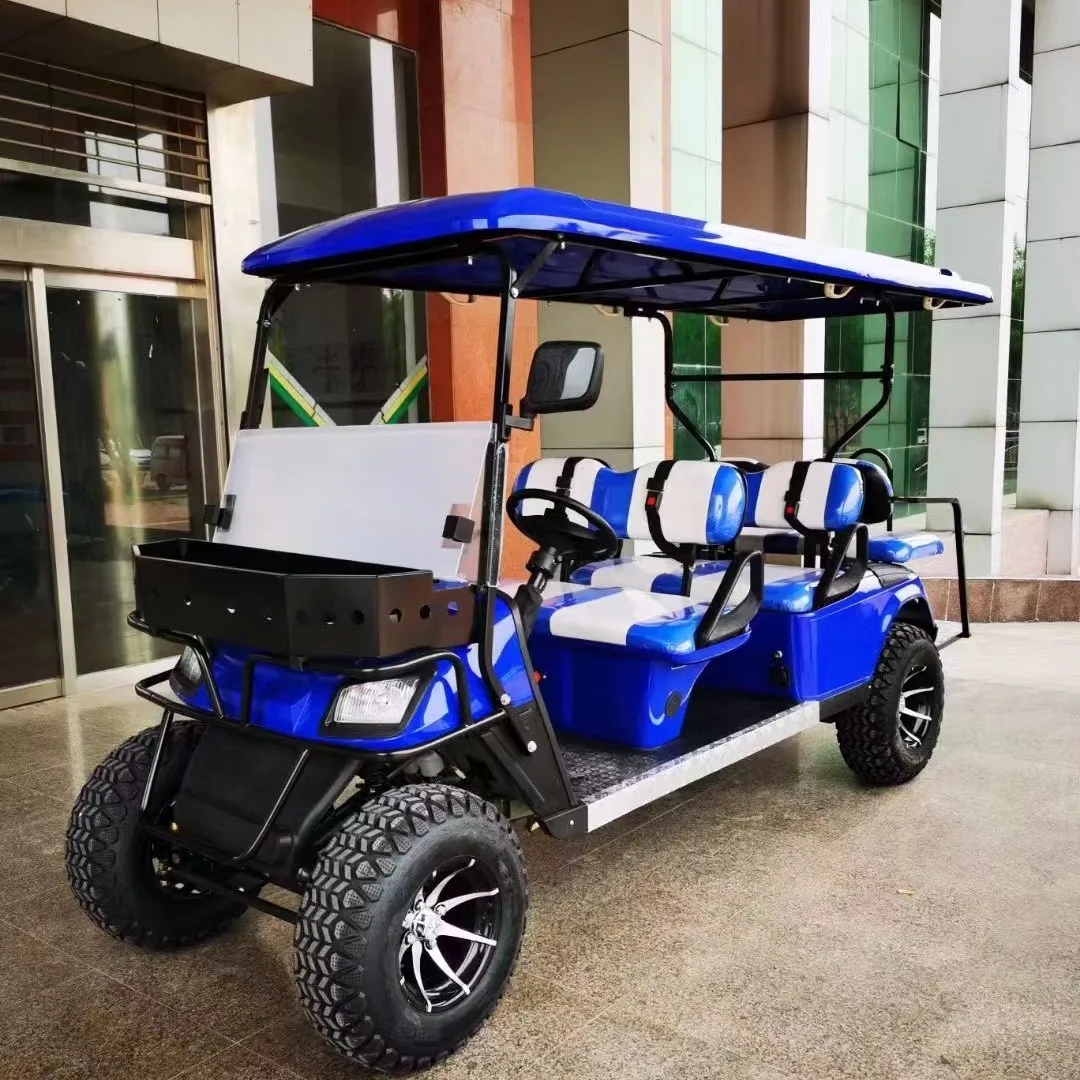 3880*1200*1850 Oem 6 Seats Lead-acid Battery Golf Cart Fast Speed Club ...