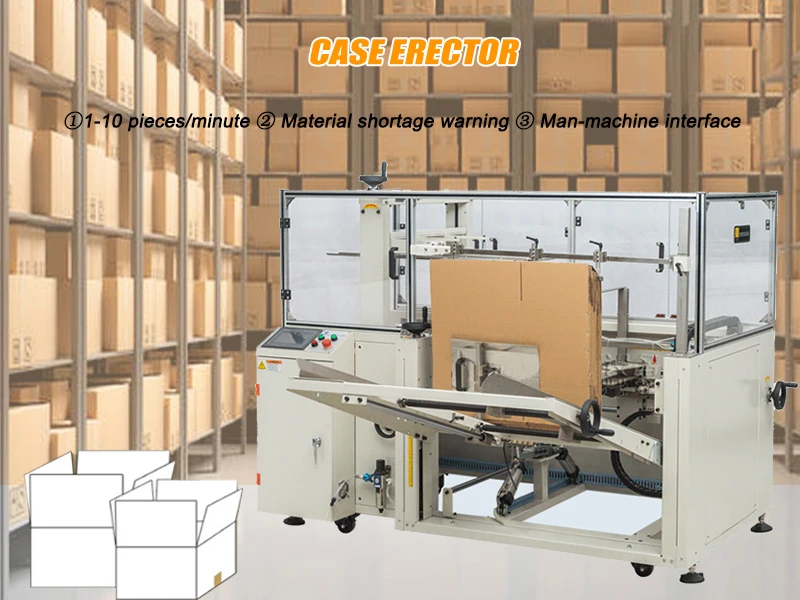 Efficient Case Packer - Max Speed 12m/min, Easy Operation