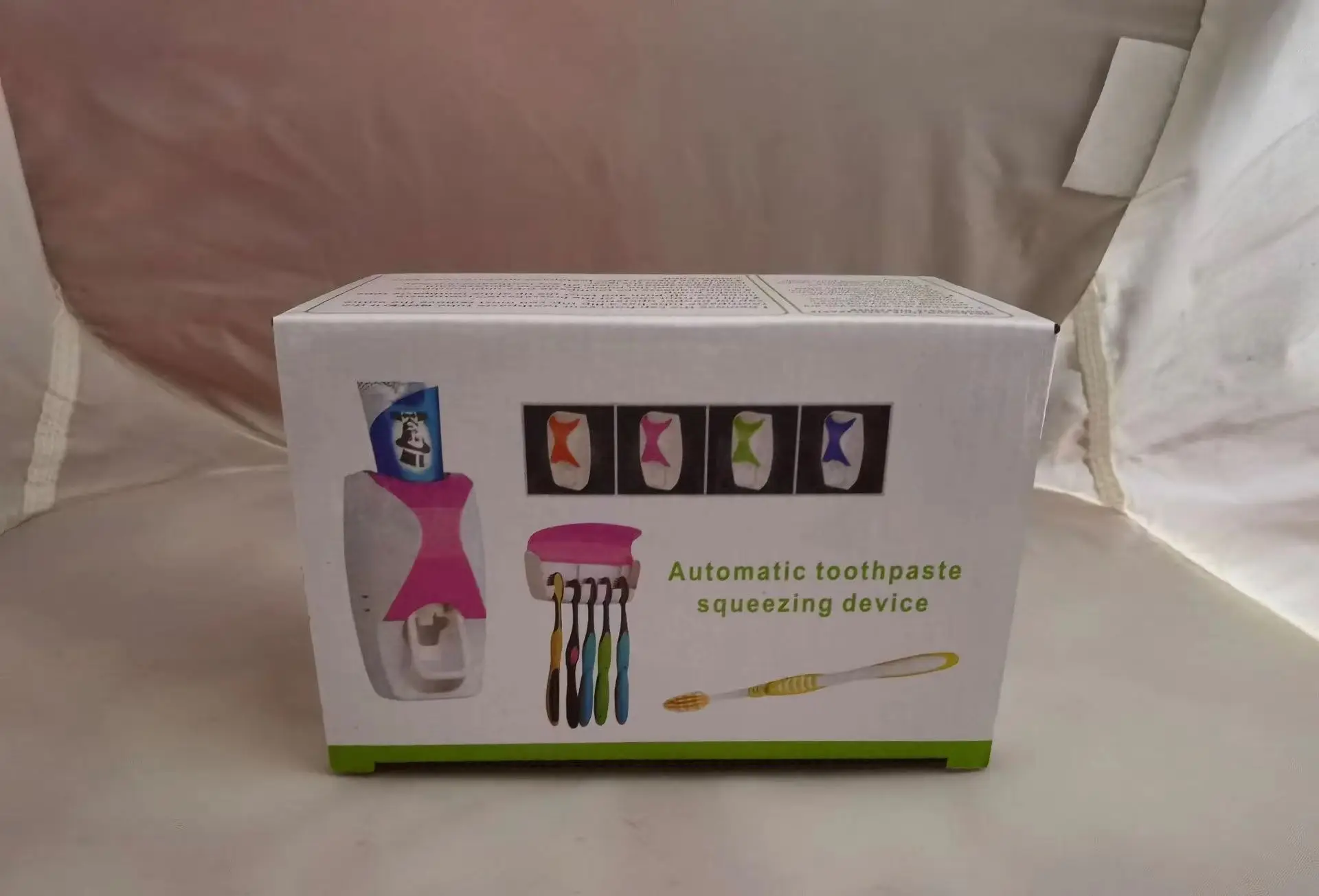 Full-automatic Color Toothpaste Extruder/bathroom Toothpaste Holder ...