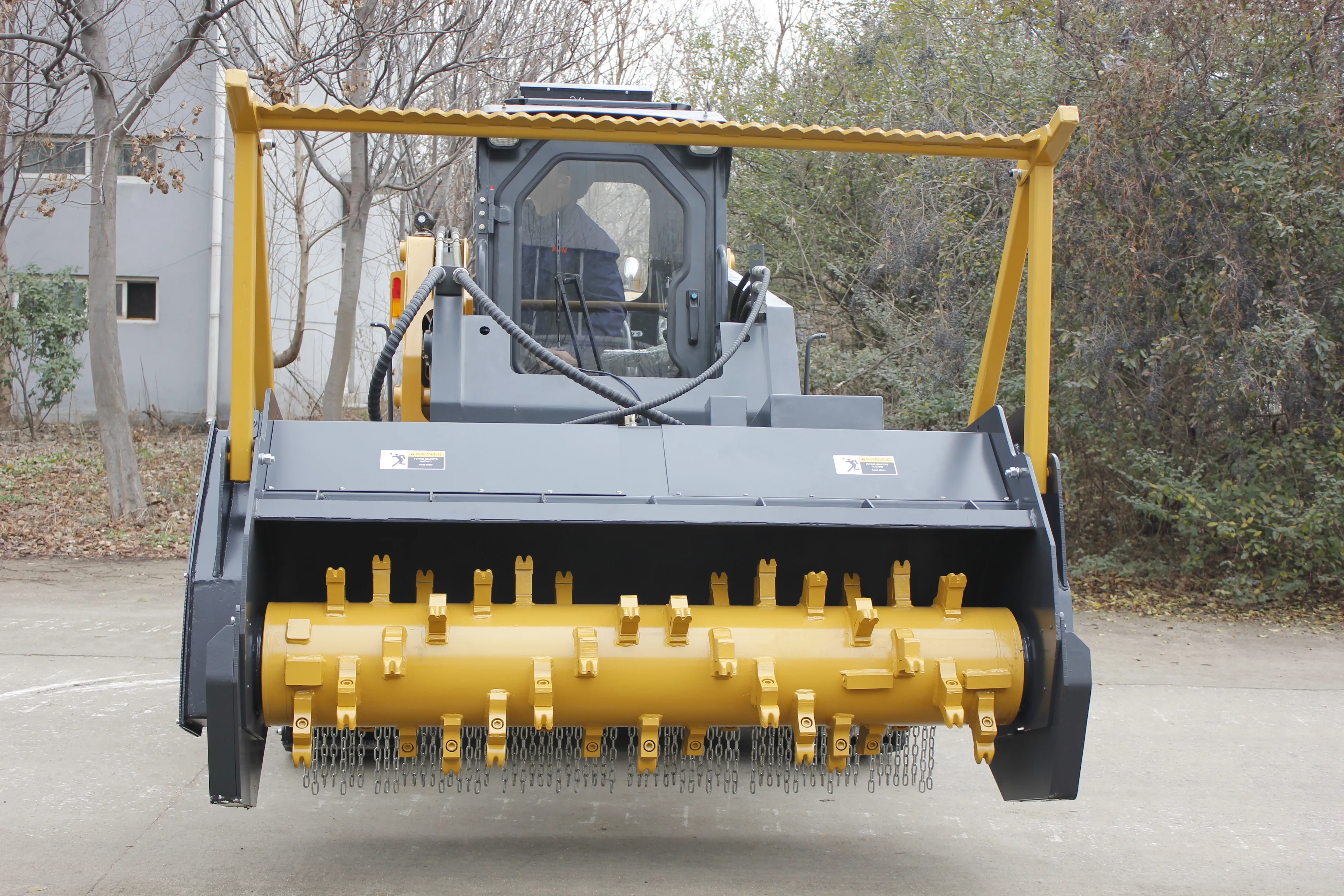 Tree Mulcher Skid Steer Mulcher - Efficient Forestry Tool