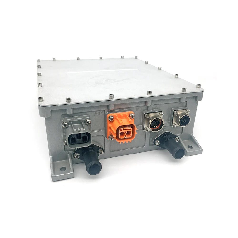 6.6kw Obc Dcdc 2 In 1 Integrated Ev Onboard Charger 600v Lithium Ion ...