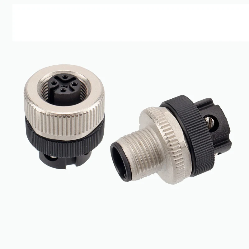 Wholesale IP67 Waterproof M12 4pin 17pin Straight Male Right Angle ...